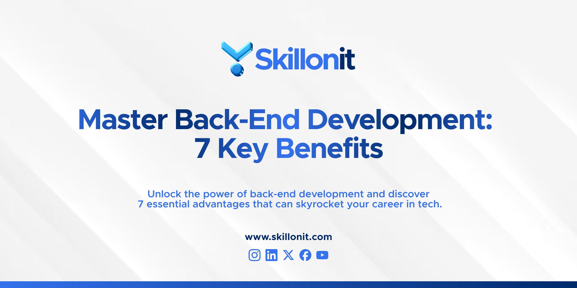 "Master Back-End Development – Build Scalable Web Applications"